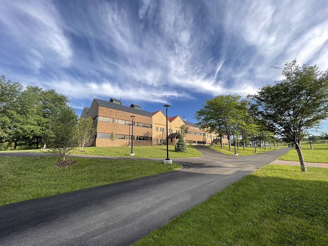 New Look Front Elevation of Donovan Hall | The Bridge Magazine - Fall 2021