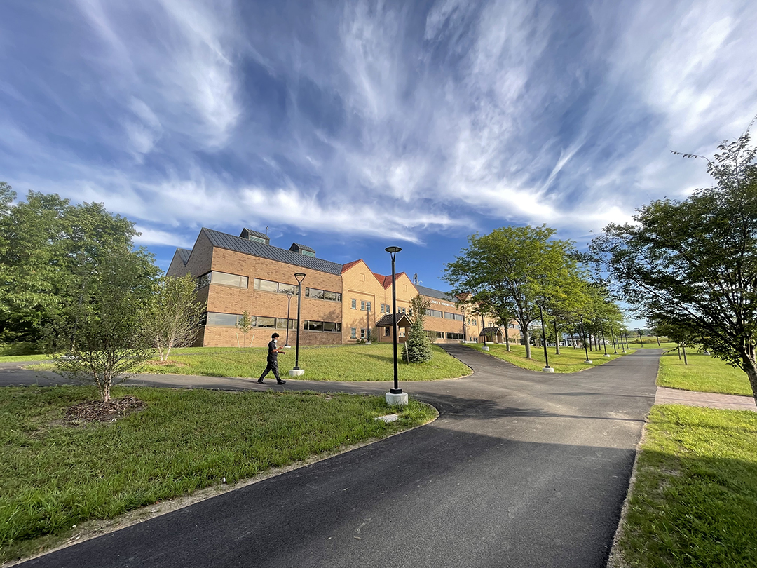 New Look Front Elevation of Donovan Hall | The Bridge Magazine - Fall 2021