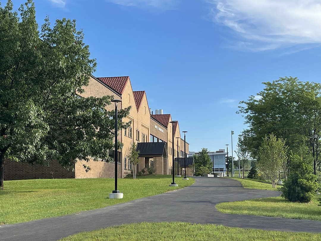 New Look Front Elevation of Donovan Hall | The Bridge Magazine - Fall 2021